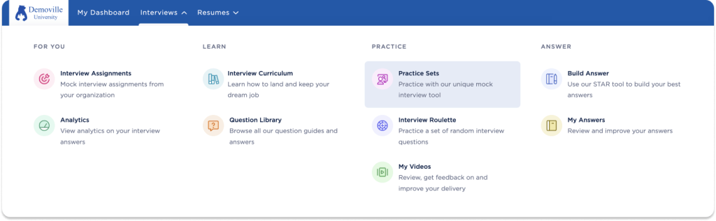 Big Interview Student Guide