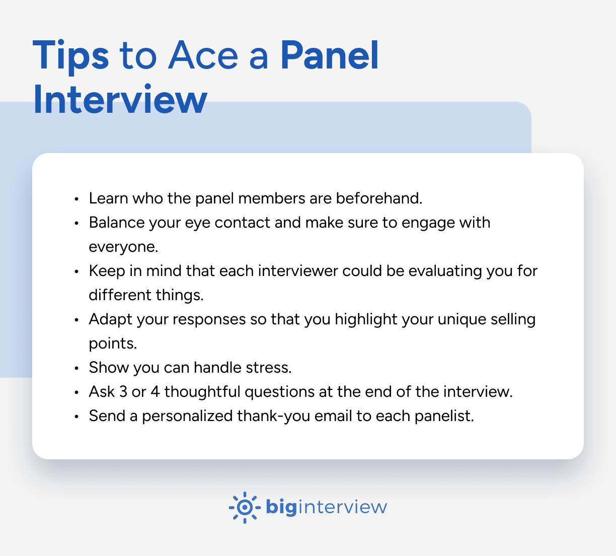 How To Ace A Panel Interview: Tips & Common Questions