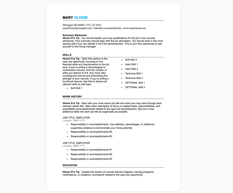 The Best 21 Google Docs Resume Templates To Use Today