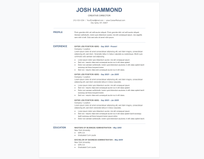 The Best 21 Google Docs Resume Templates To Use Today