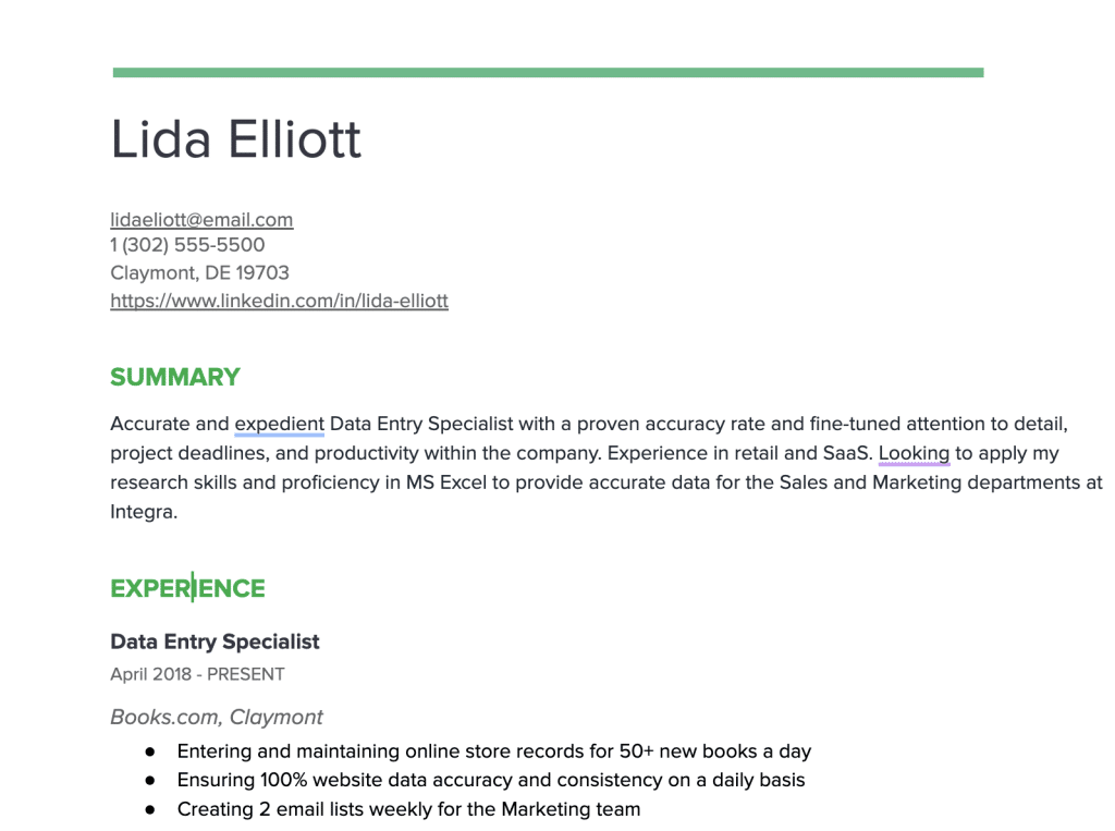 The Best 21 Google Docs Resume Templates To Use Today