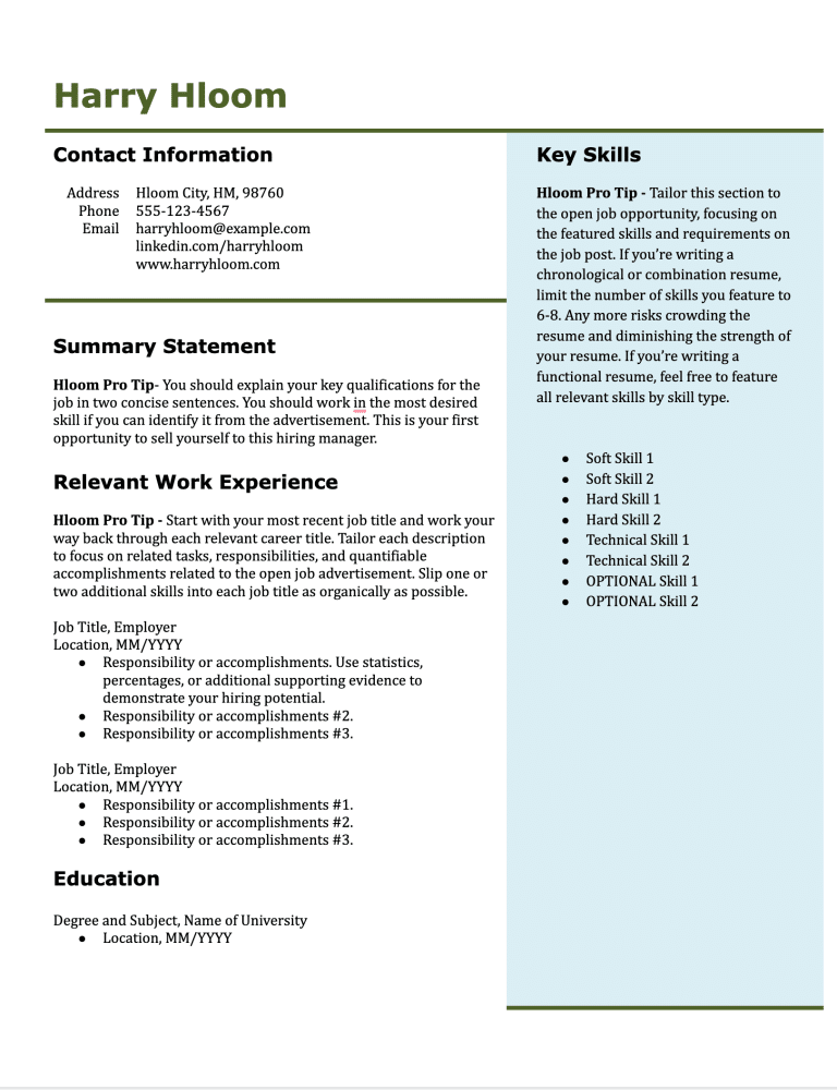 The Best 21 Google Docs Resume Templates To Use Today