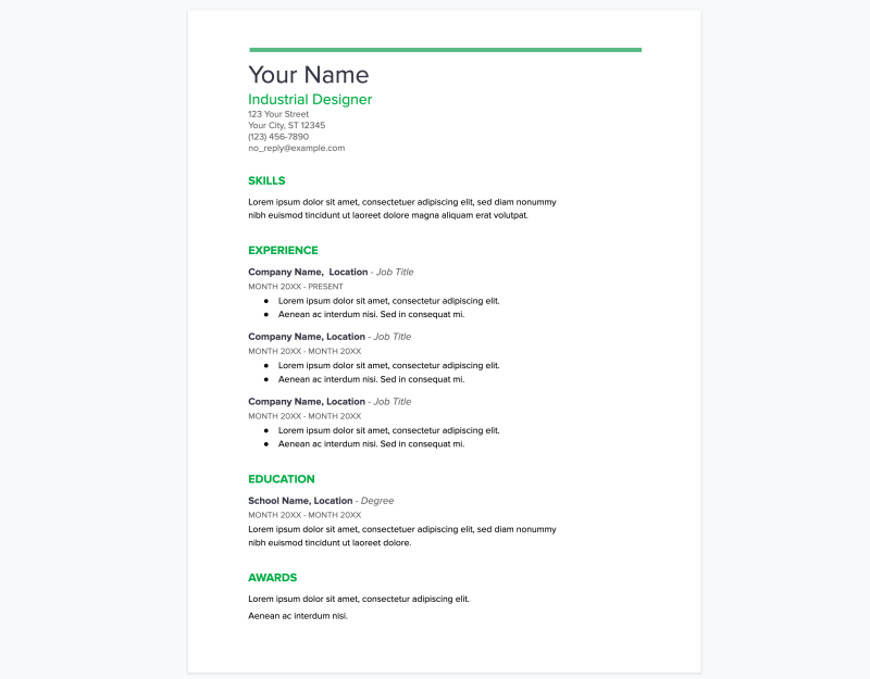 The Best 21 Google Docs Resume Templates To Use Today